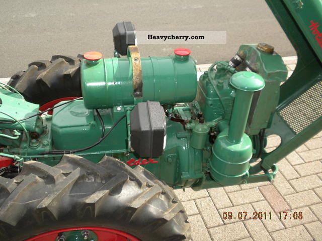 Holder ED 2 1951 Agricultural Tractor Photo and Specs