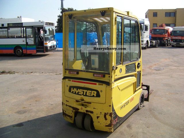 Hyster J1.80XMT (750) 2008 Front-mounted forklift truck Photo and Specs