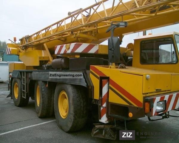 Liebherr LTM 1040 1998 Truck-mounted crane Photo and Specs