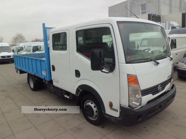 Nissan Cabstar 35.13 * Doka * Climate * AHK * 121 709 * Euro 4 Km * 2007 Stake body Truck Photo ...